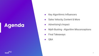Unpacking Amazon’s A9 Algorithm & Organic Rank | PDF