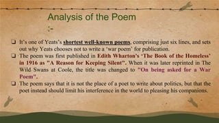 W.B.Yeats Poems.pptx