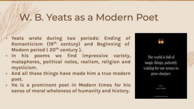 W.B.Yeats Poems.pptx