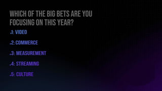The 15-Minute Breakdown - 5 Big Bets for 2023 | PDF