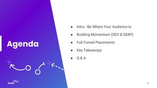 Be Where Your Audience Is: Using Conversion- Driven Channels to Move Up ...