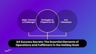 Q4 Success Secrets: The Essential Elements of Operations and ...