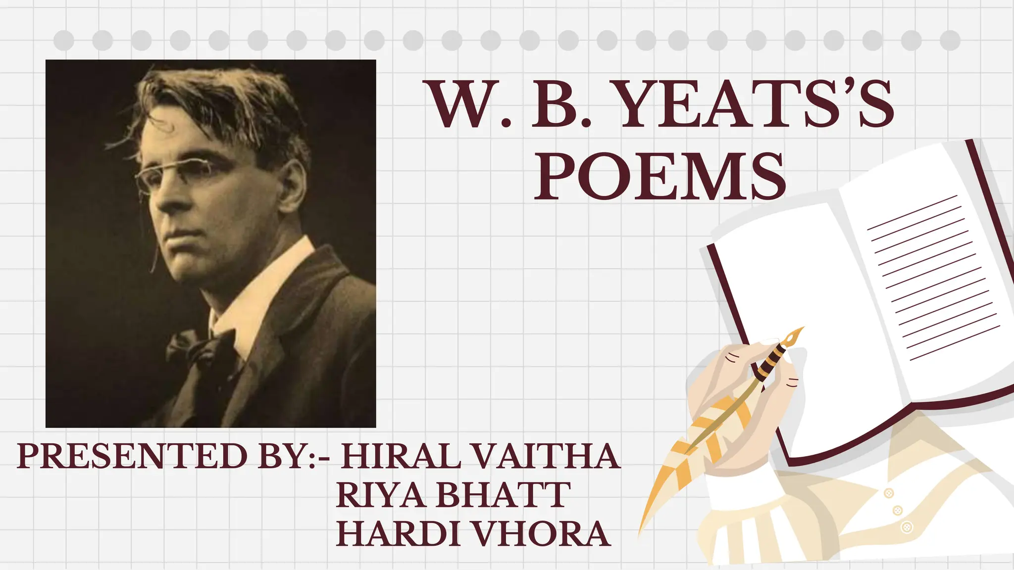 W.B.Yeats poems Introductory Presentation .pptx