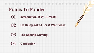 W.B.Yeats poems Introductory Presentation .pptx