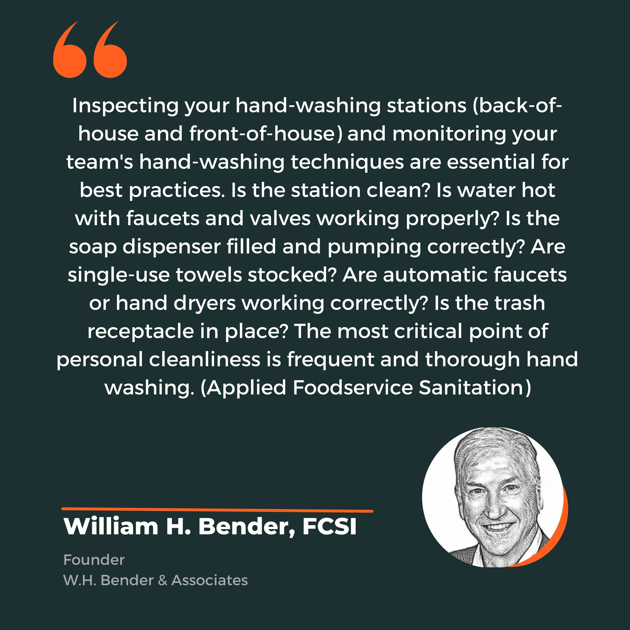 W.H.Bender Quote 54 - Hand Washing Best Practices | PDF