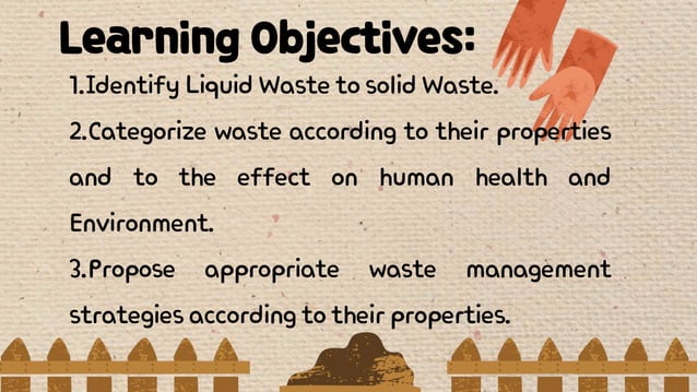 waste management, liquid solid biodegradable | PPTX