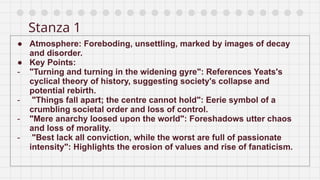 Introduction of W. B. Yeats poems .pptx