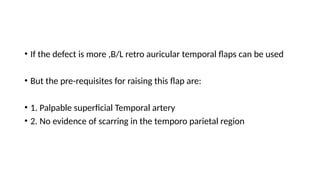 Washio flap for external nose defects tubee flap | PPTX