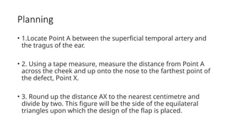 Washio flap for external nose defects tubee flap | PPT