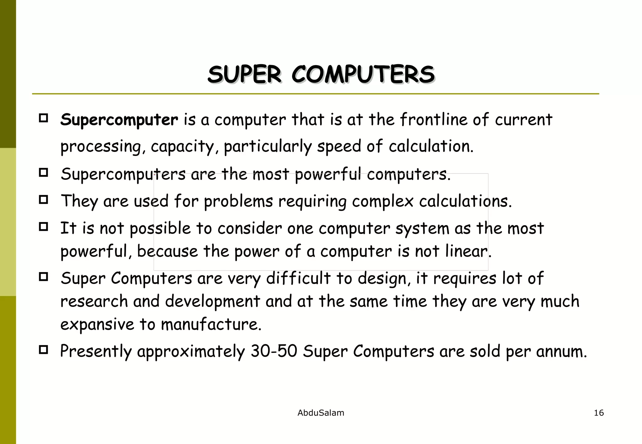 W 2 types of computer | PPT