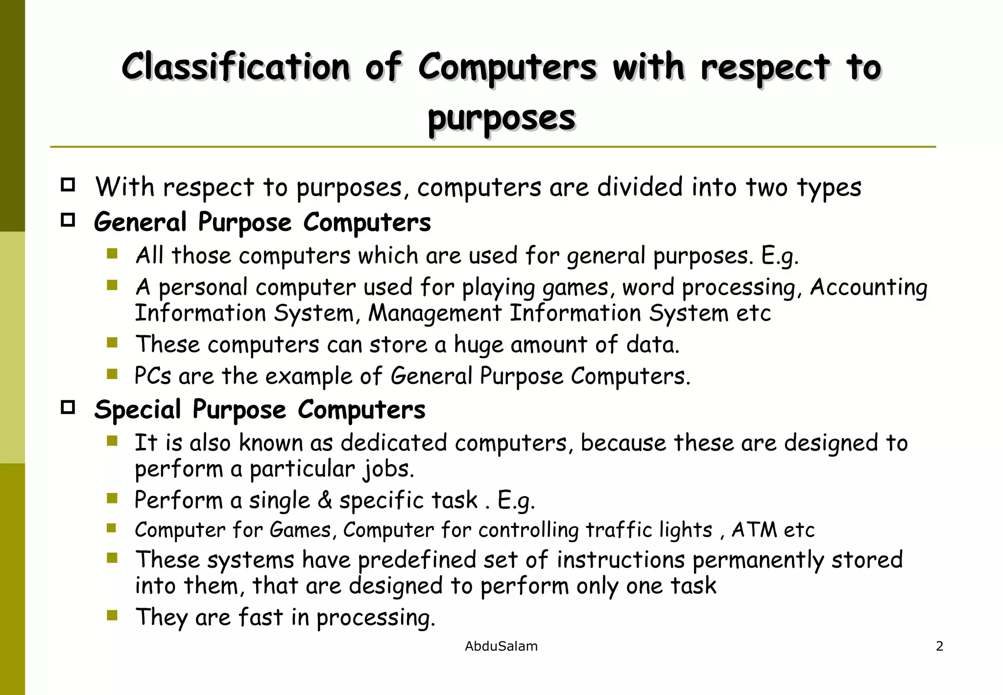 W 2 types of computer | PPT