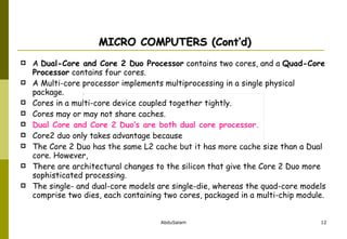 W 2 types of computer | PPT
