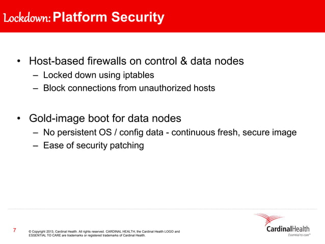 Securing Big Dta: Lock it Down or Liberate | PPT