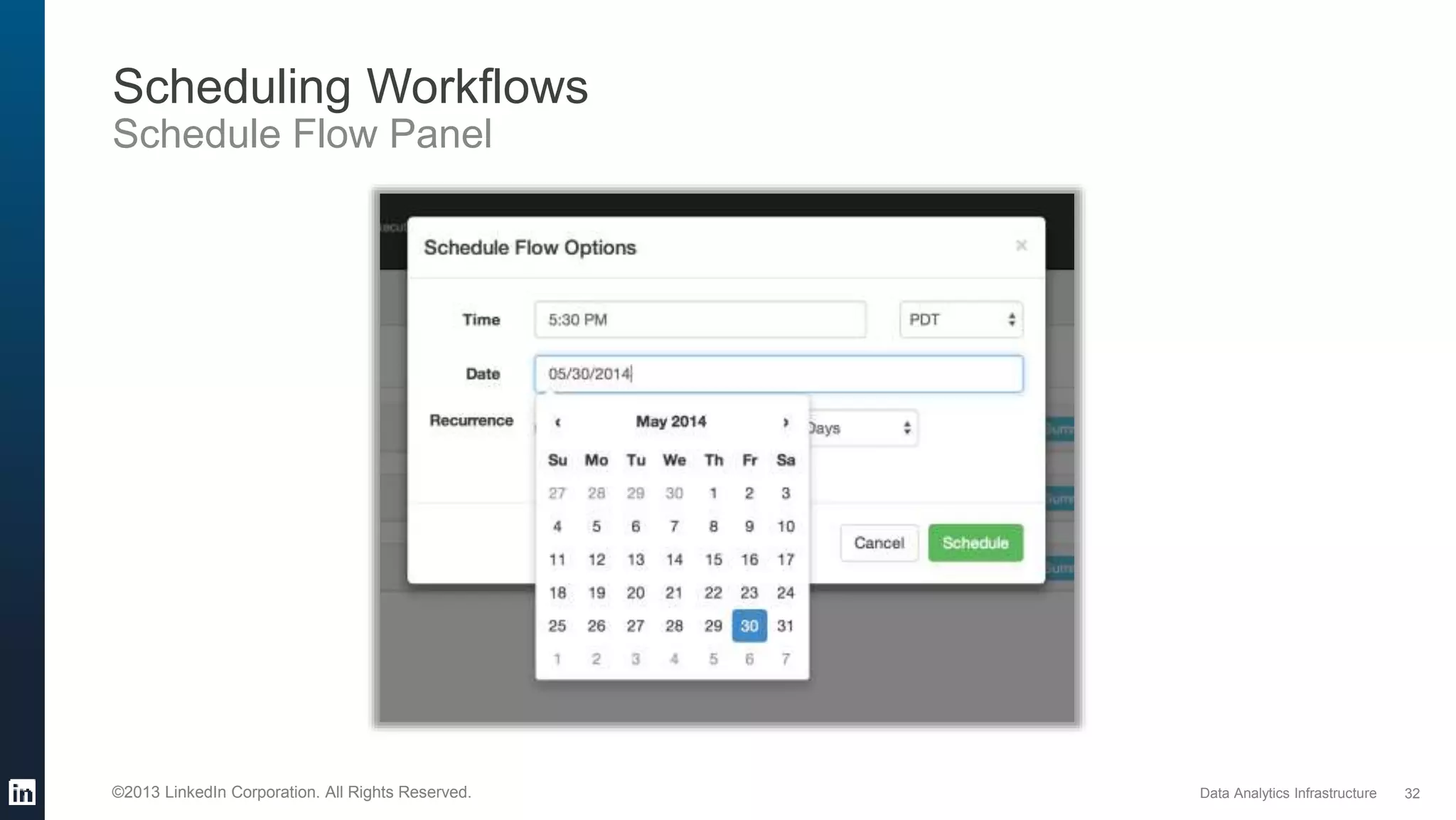 Building a Self-Service Hadoop Platform at Linkedin with Azkaban | PPT