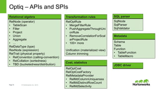 Cost-based query optimization in Apache Hive | PPT