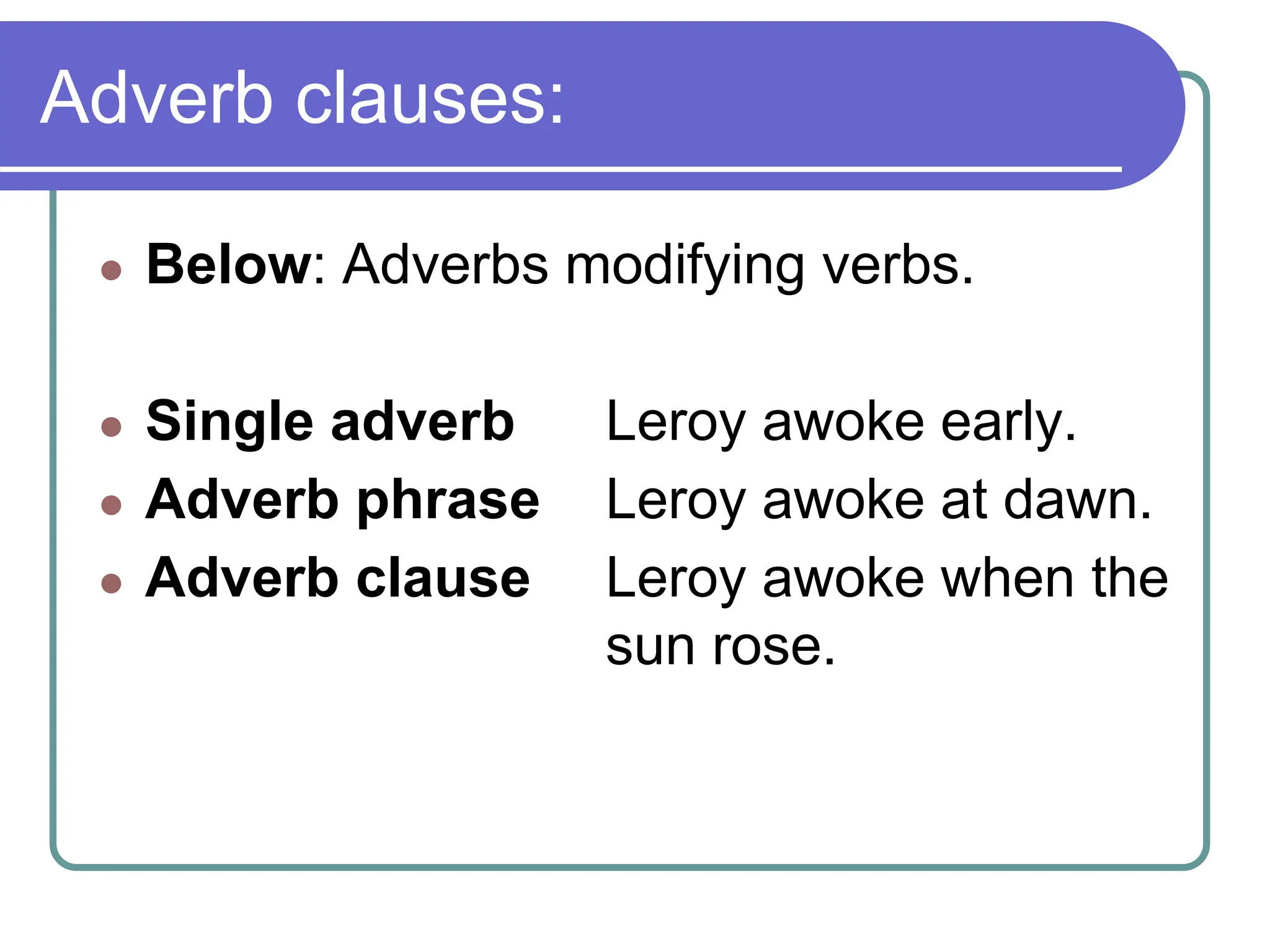 Introduction to Clauses Welcome to your G | PPTX