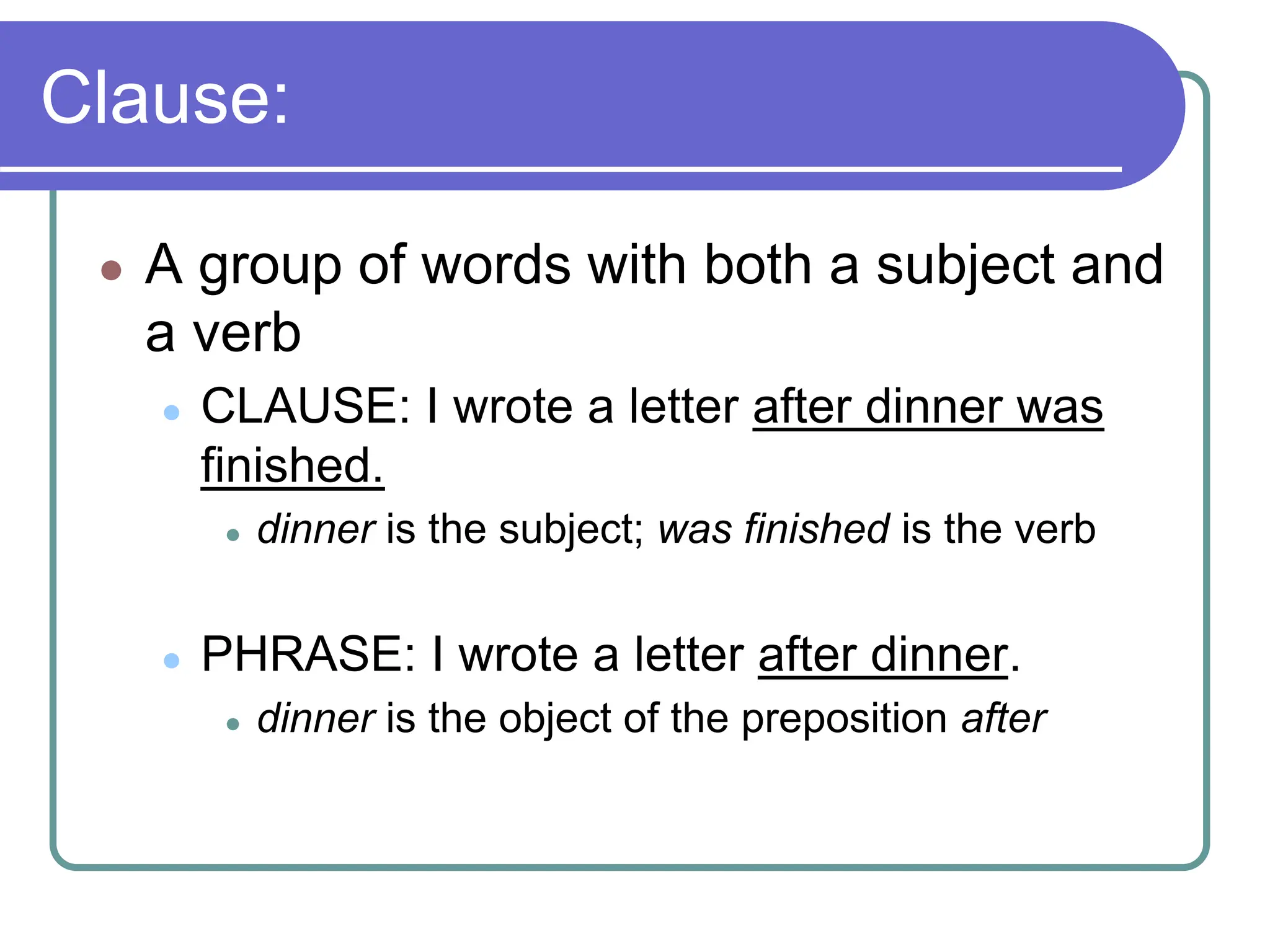 Introduction to Clauses Welcome to your G | PPTX | Resume Writing and ...
