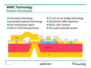 W-BAND RADIOMETER SYSTEM WITH SWITCHING FRONT-END FOR MULTI-LOAD ...