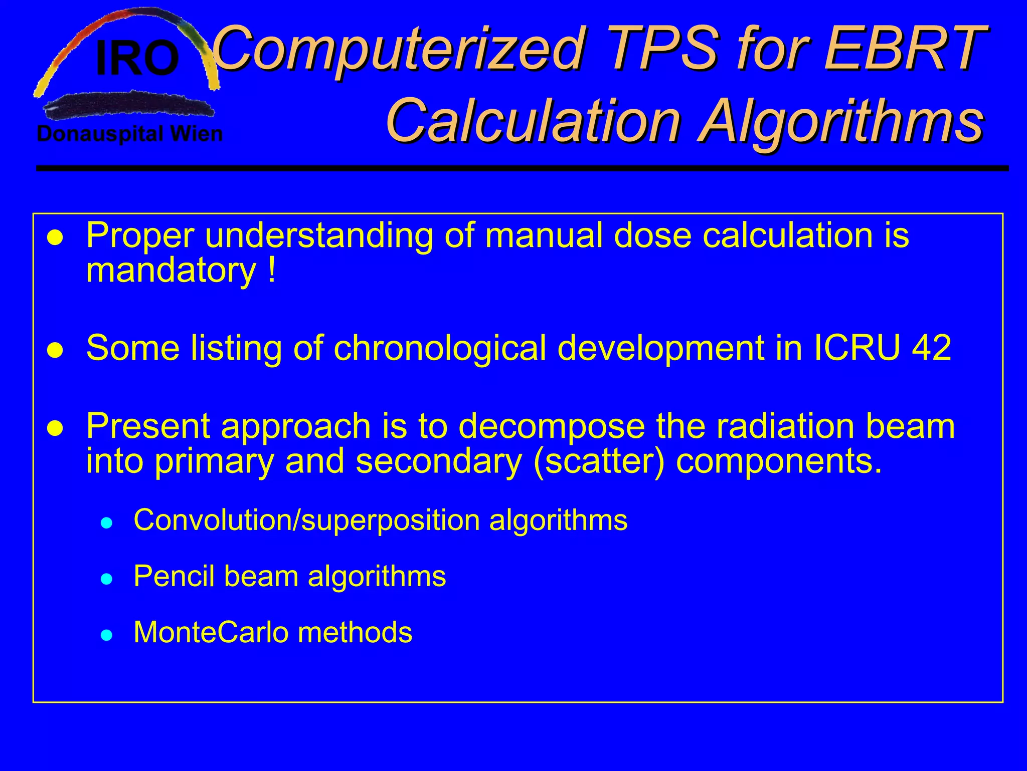 planning systems in radiotherapy | PDF