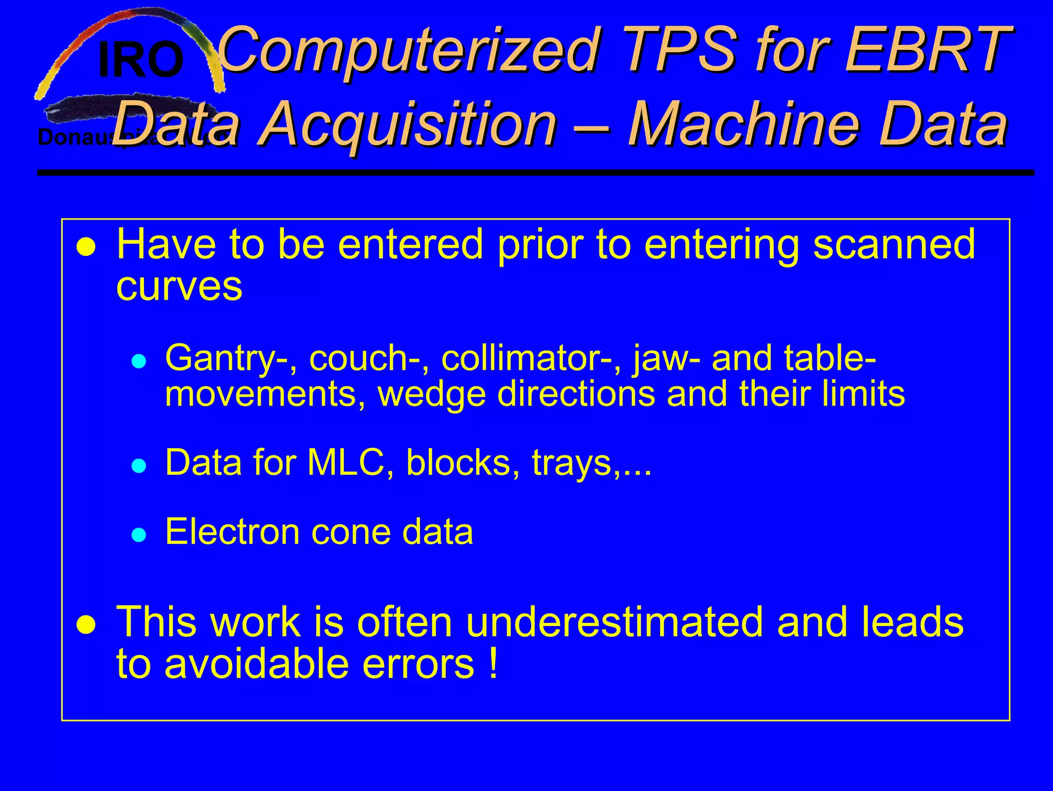 planning systems in radiotherapy | PDF