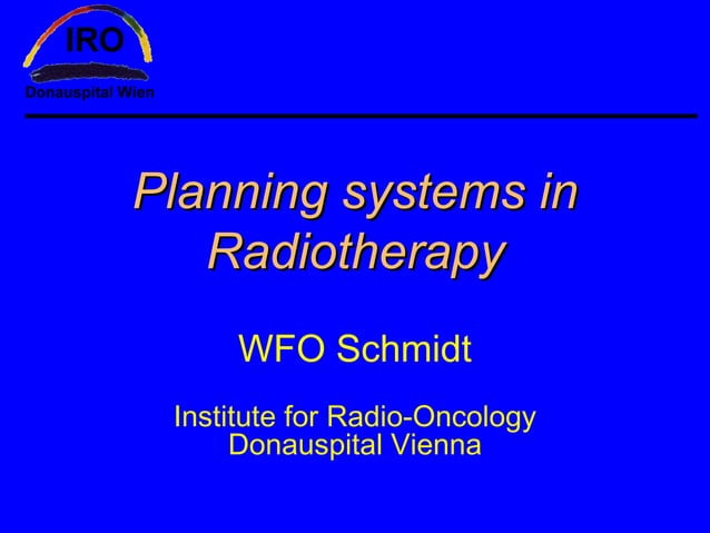 planning systems in radiotherapy | PDF | Physical Therapy | Wellness
