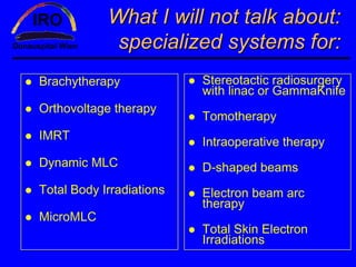 planning systems in radiotherapy | PDF