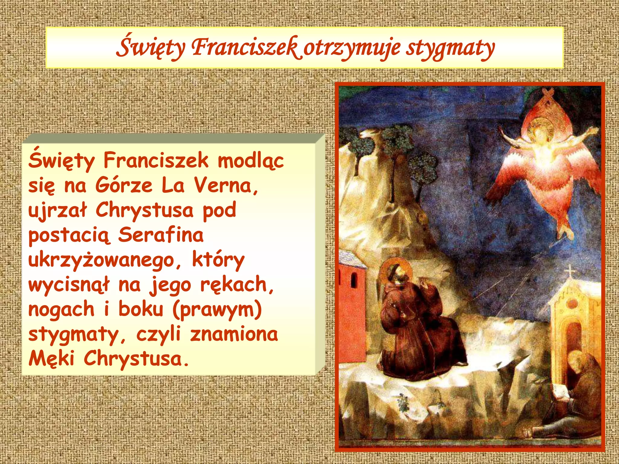 św. Franciszek z Asyżu | PPTX