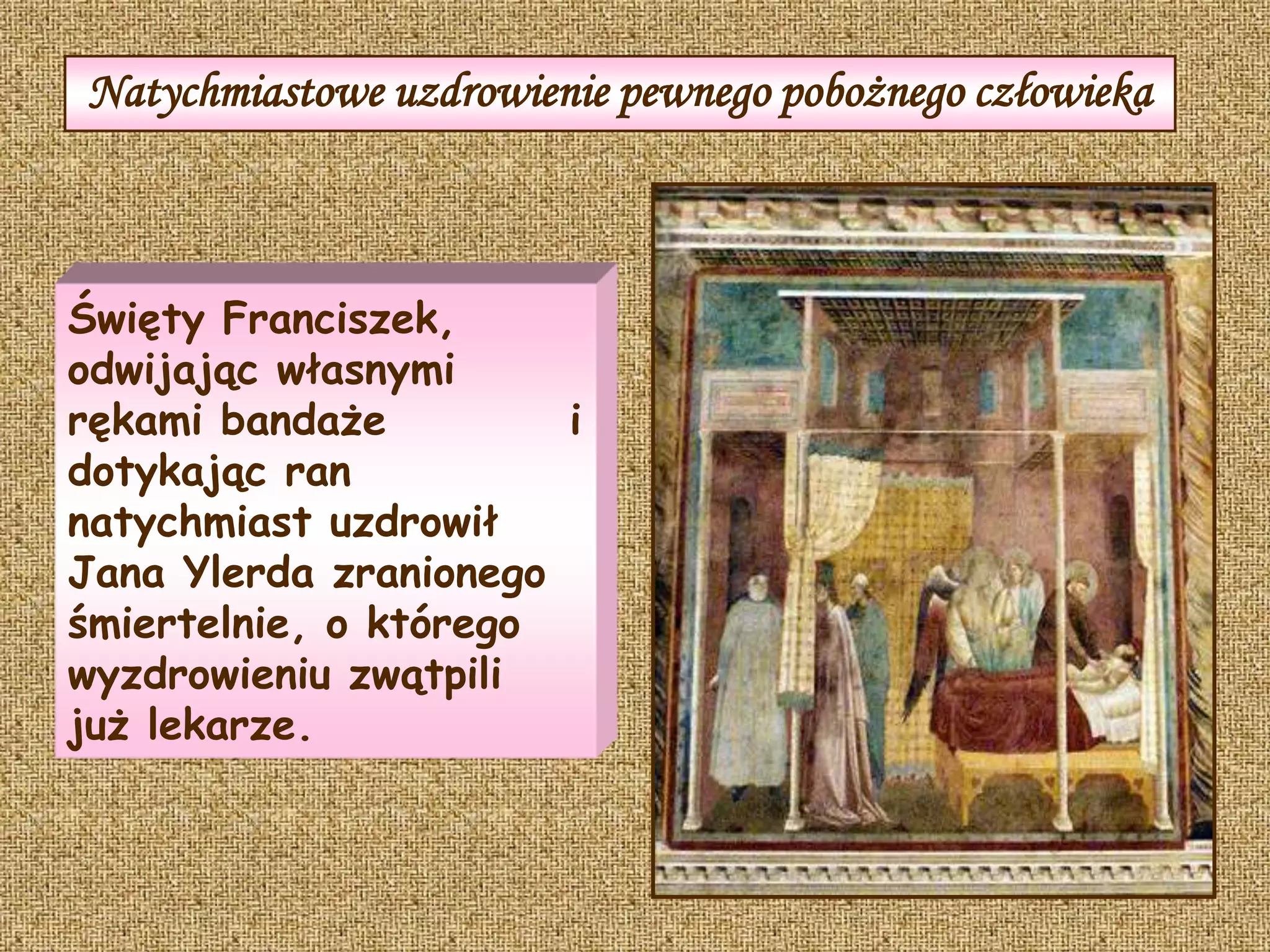 św. Franciszek z Asyżu | PPTX
