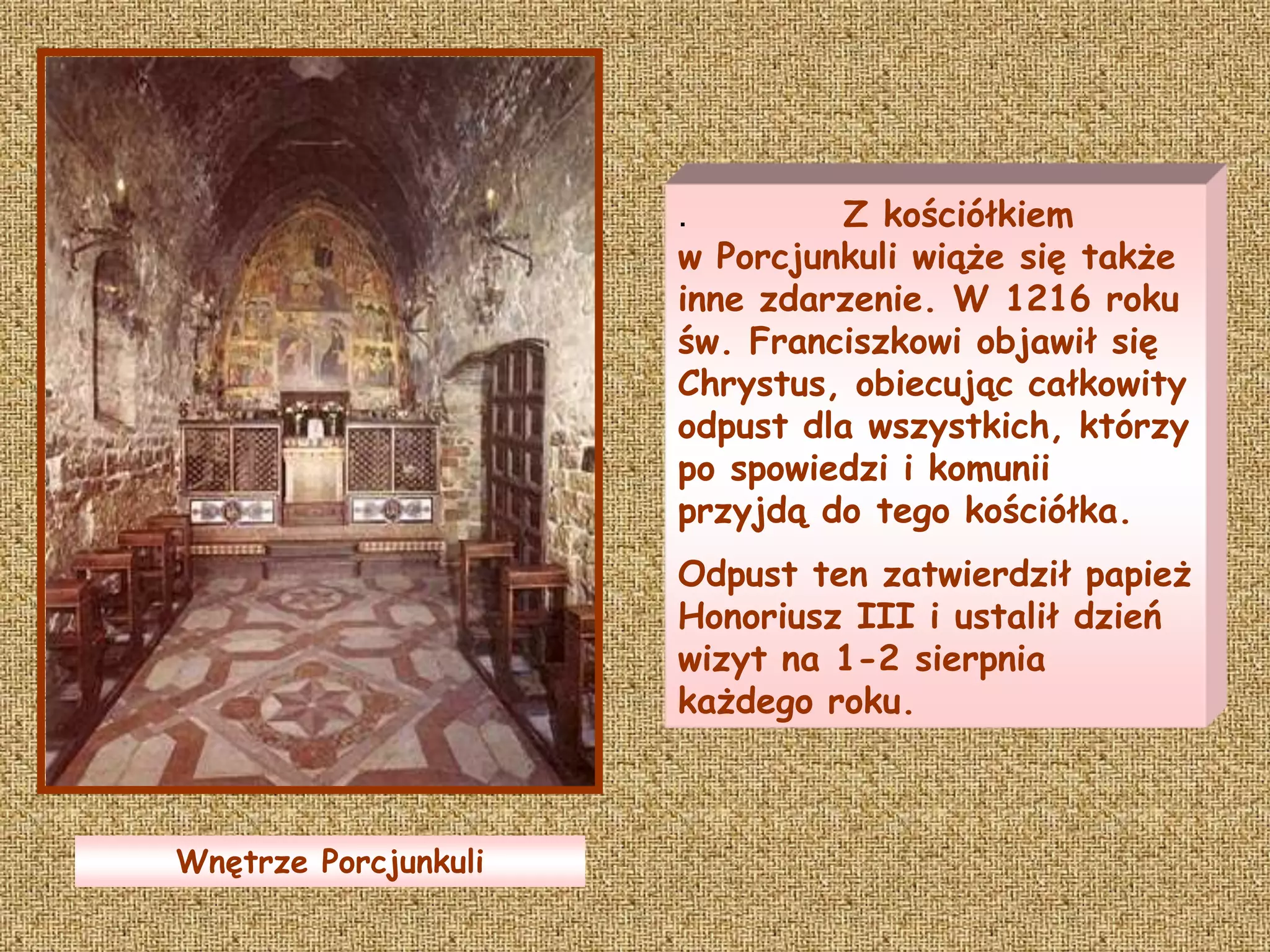 św. Franciszek z Asyżu | PPTX