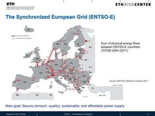 Wolfgang Kröger - Reflections focused on the electric power supply ...