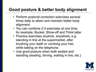Strengthening exercises for core.ppt