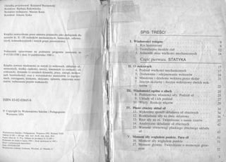 W.Siuta Mechanika Techniczna | PDF