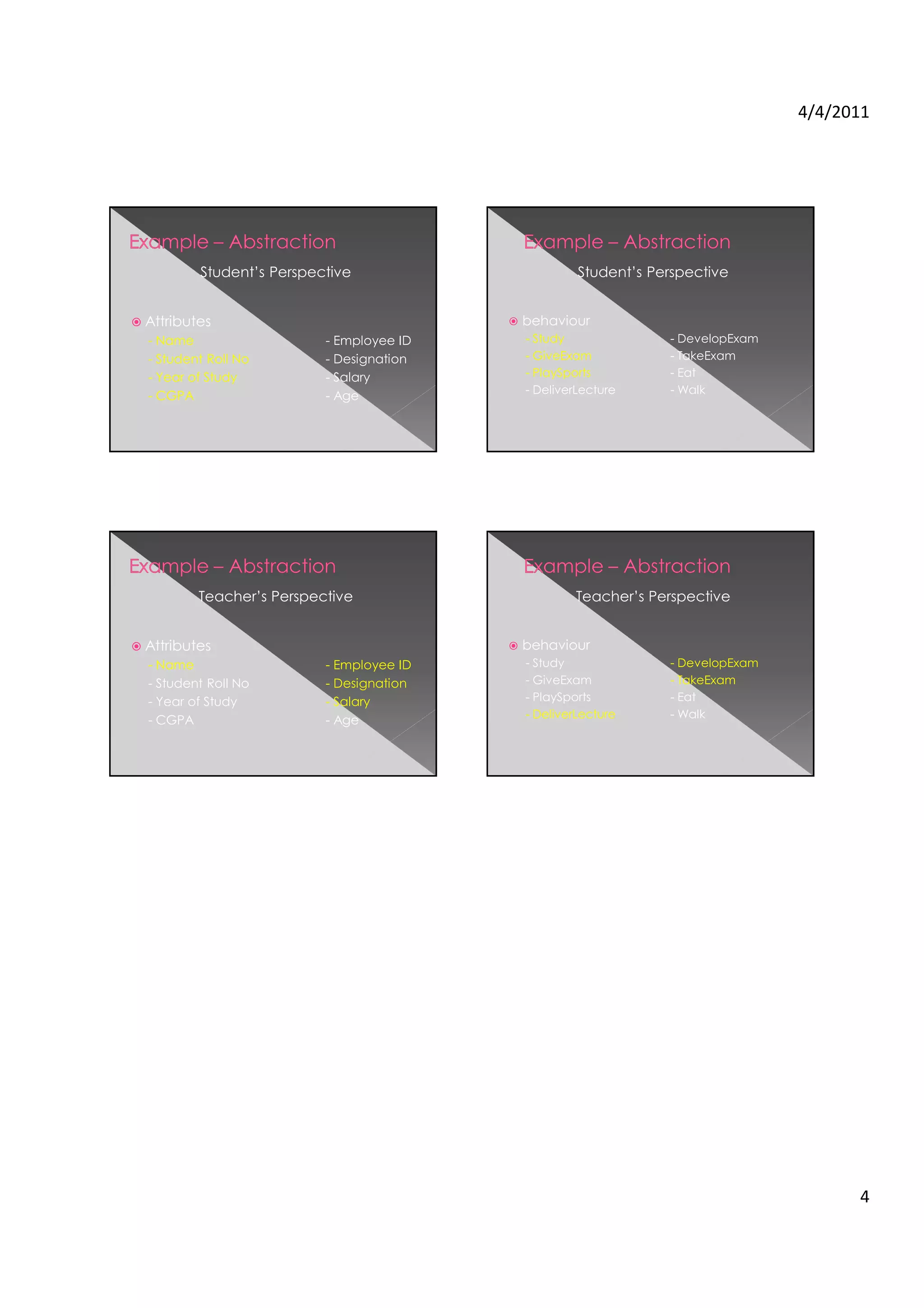 W01 l01 introduction - object orientation | PDF