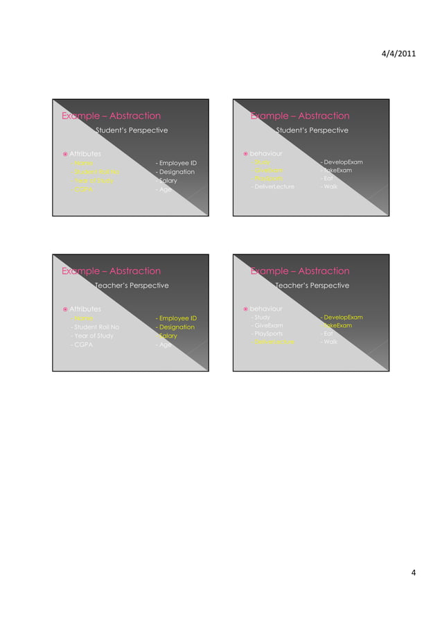 W01 l01 introduction - object orientation | PDF