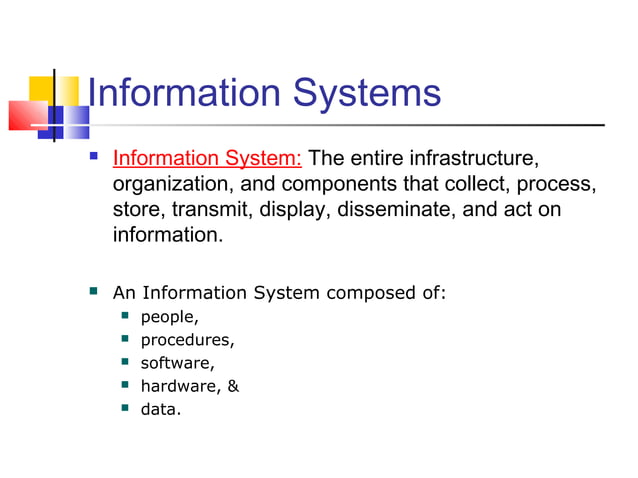 Information system | PPT