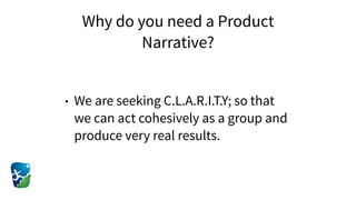 Build a Product Narrative | PPT