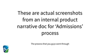 Build a Product Narrative | PDF