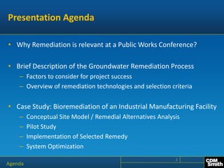W04 bioremediation of a chlorinated solvents site-turner | PPT
