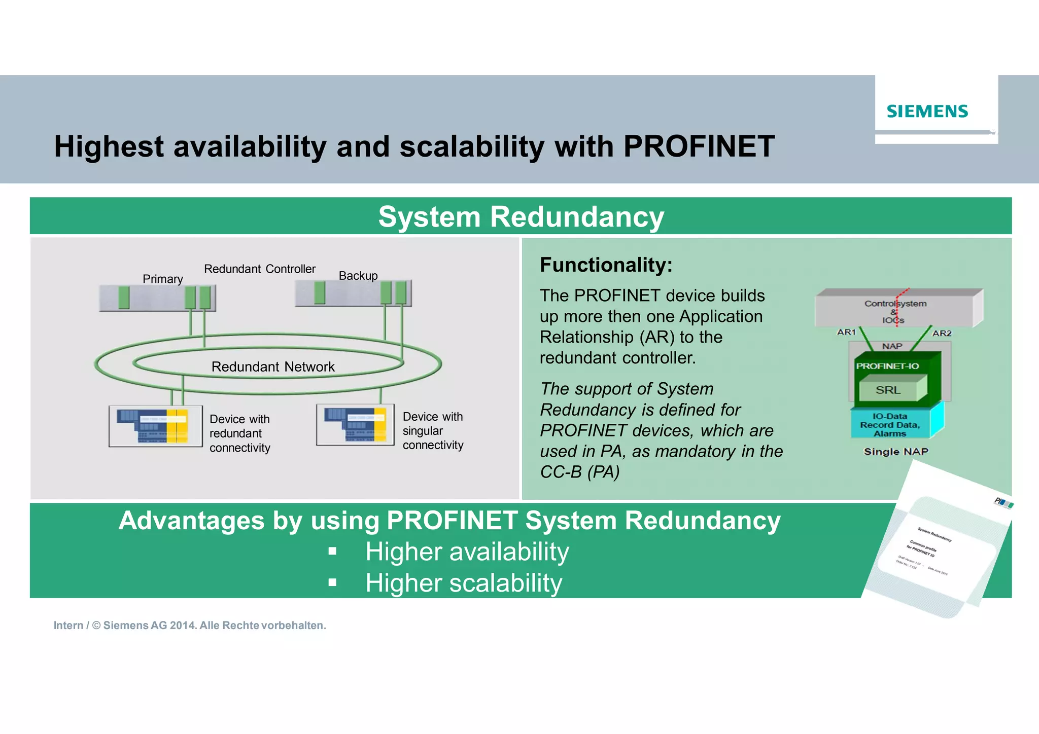 W04 Profinet in process automation - Pete Brown, Siemens | PDF