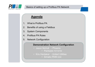 W05 basics of setting up Profibus process automation networks | PDF