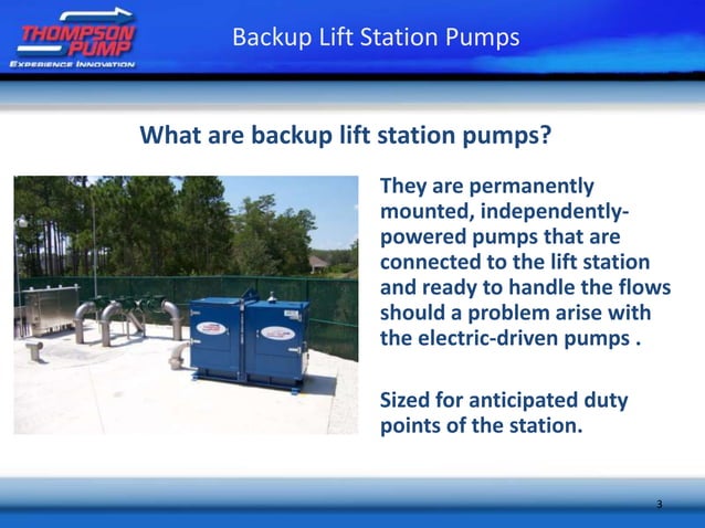 W08 permanent backup lift station pumps-perry | PPT