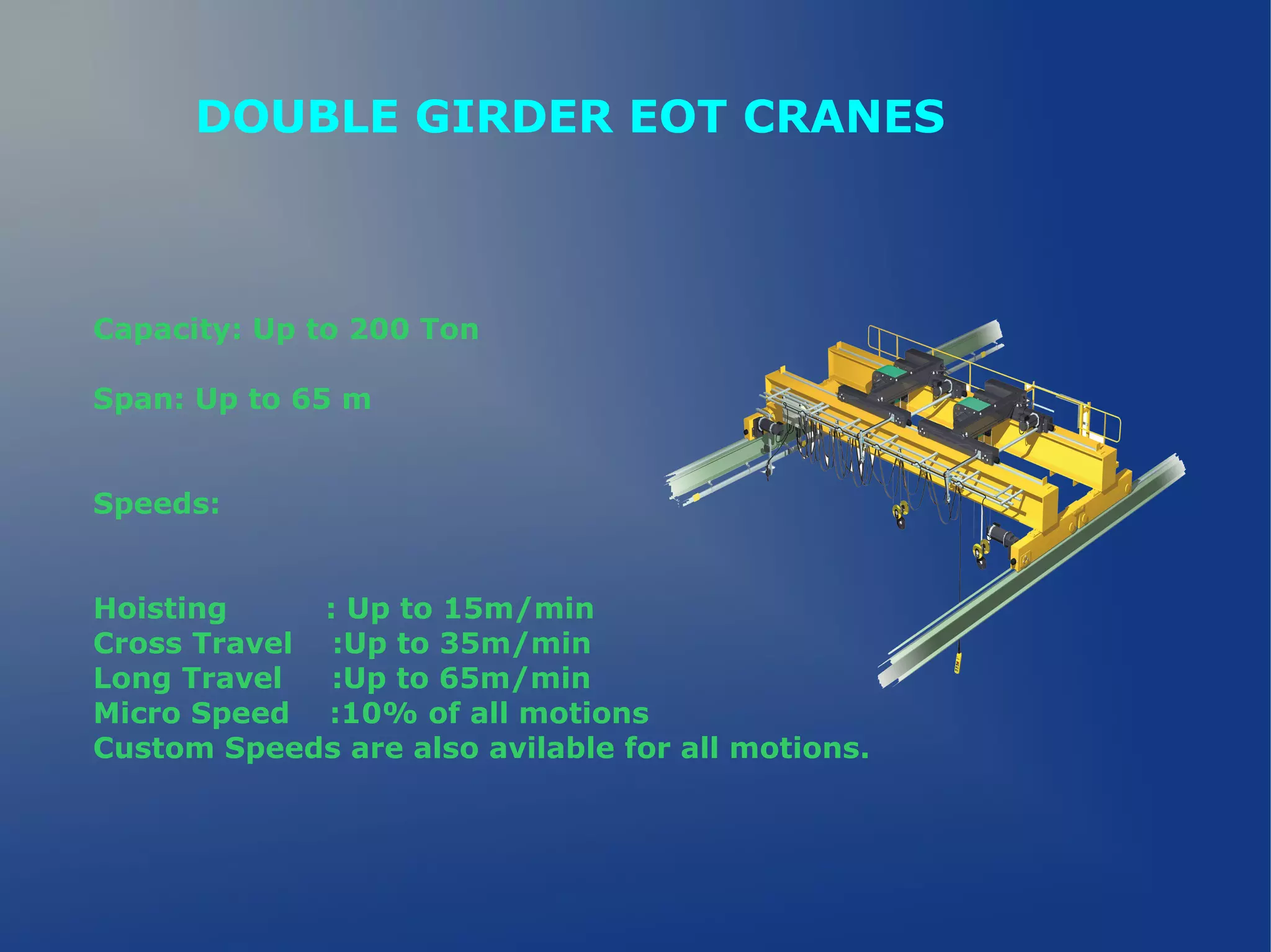 Eot Cranes Types And Their Uses | ODP