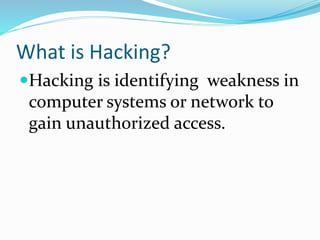 Hacking | PPT
