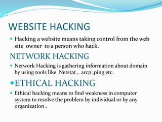 Hacking | PPT