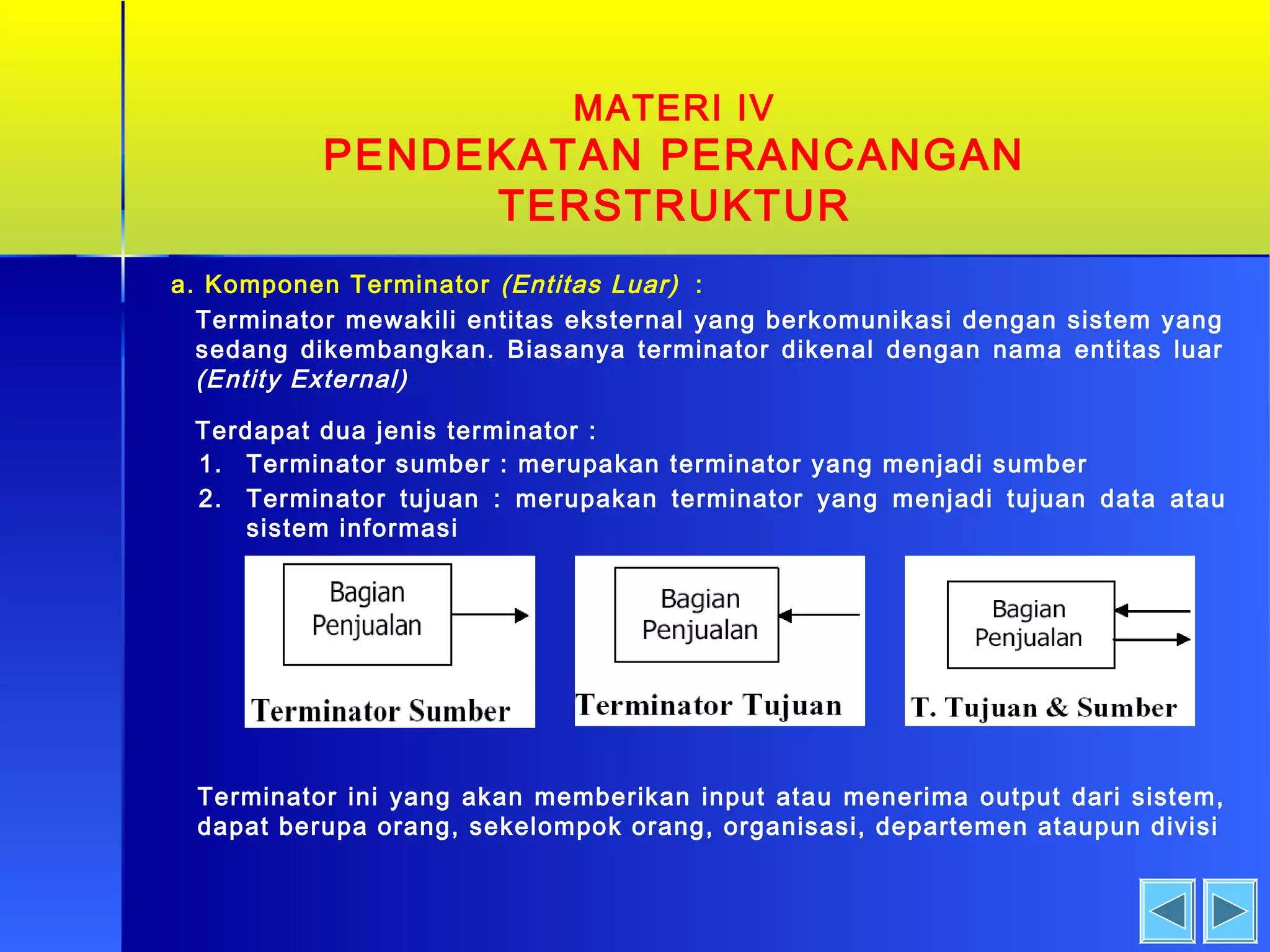 Analisis Sistem Informasi [Materi IV] | PPT