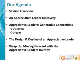 Appreciative Leaders (Anne Kohnke) | PPT