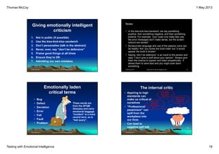 Emotional Intelligence in Software Testing | PDF