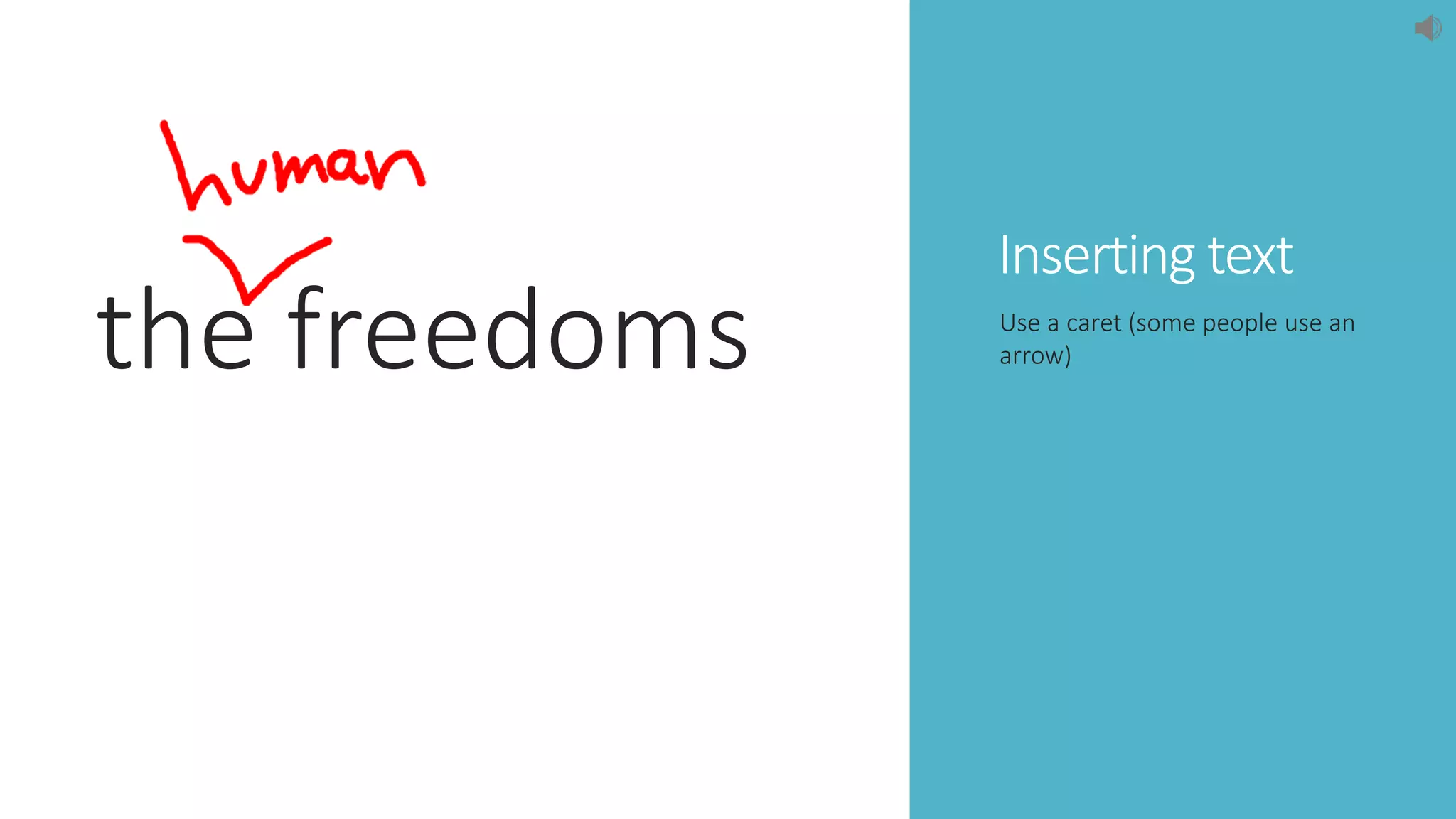 Proofreader Marks: Class Explanation | PPTX