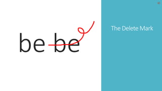 Proofreader Marks: Class Explanation | PPTX