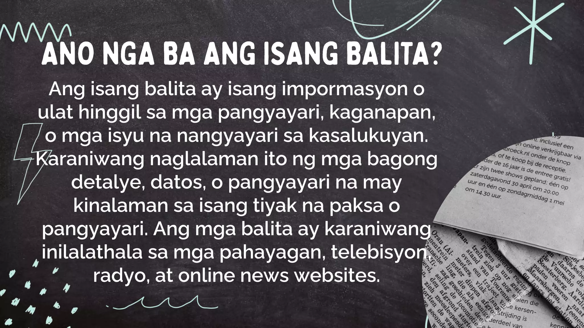 Pagsulat ng Balita | PPTX